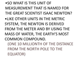MEASURING WEIGHT & MASS (teach & measure) | PPTX