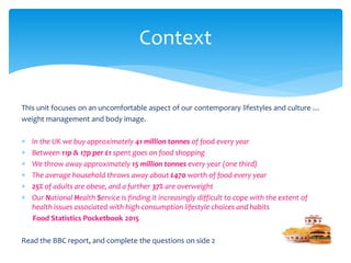 Weight Management & Body Image | PPT