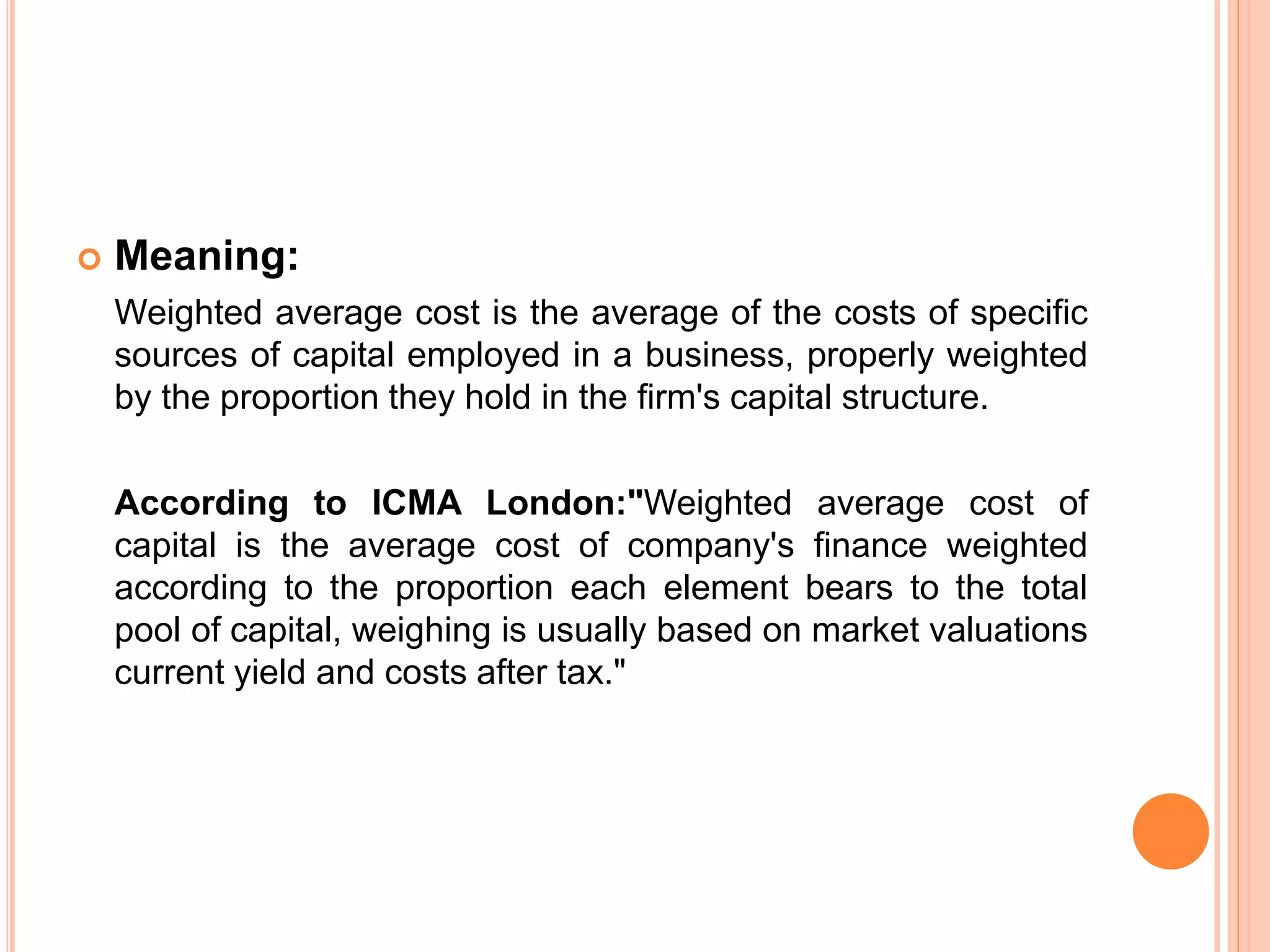 WEIGHTED AVERAGE COST OF CAPITAL (WACC).pptx