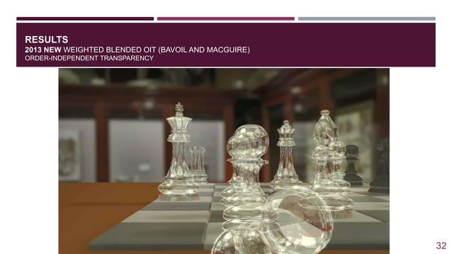 Weighted Blended Order Independent Transparency | PPTX