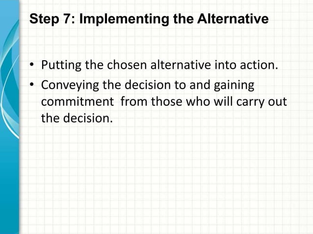 Weighted decision making | PPT