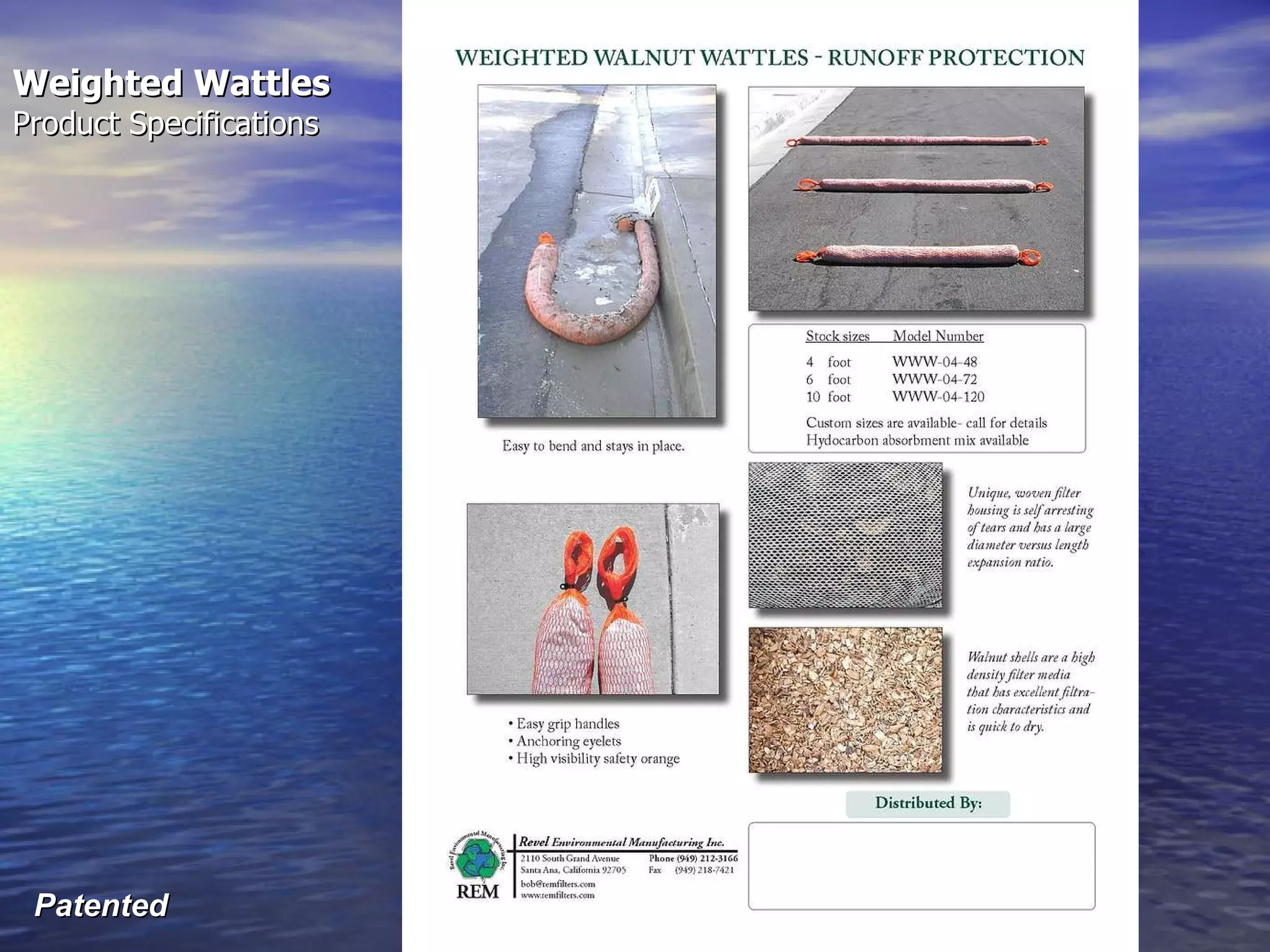 Weighted Wattles (patented) | PPT