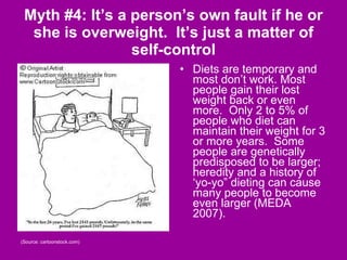 Weightism And The Myths Of Obesity | PPT