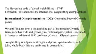 weight lifting physiology dj types and basics.pptx