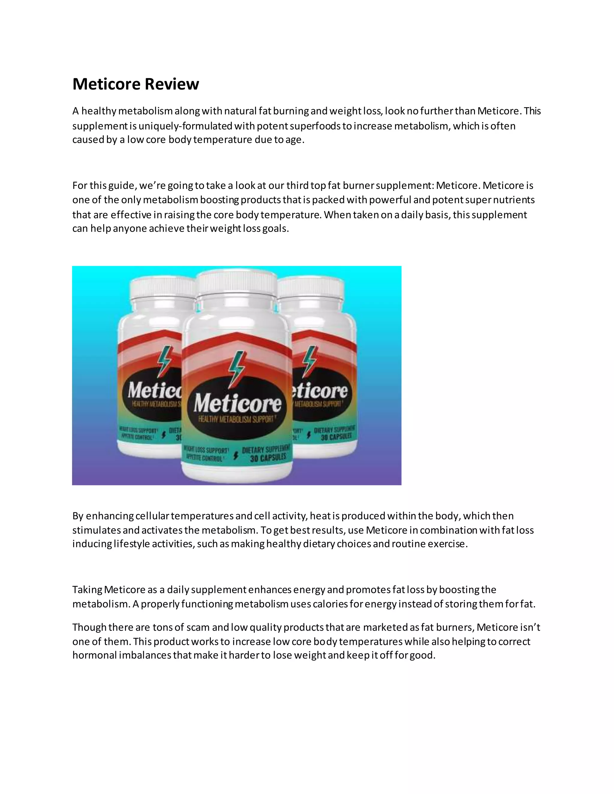 meticore | meticore review | meticore reviews 2021 update | meticore ...