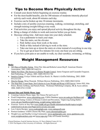 Helpful Guidelines for Successful Weight Loss 2021 | PDF