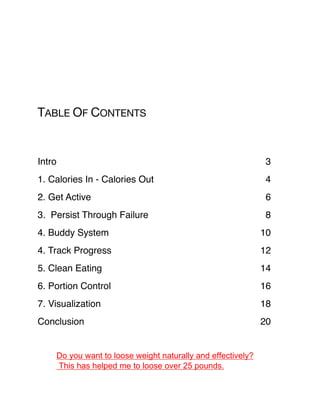 Weight loss tips | PDF