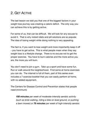 Weight loss tips | PDF