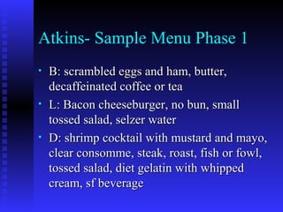 Weight management popular approaches | PPT