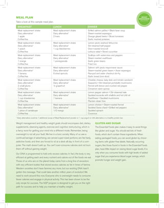 Essential Food Plan | PDF