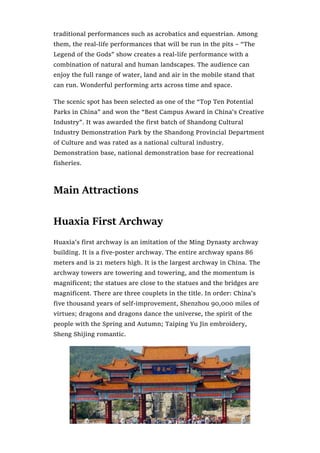 Weihai huaxia city | PDF