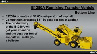 Weiler E1250A Remixing Transfer Vehicle | PPTX