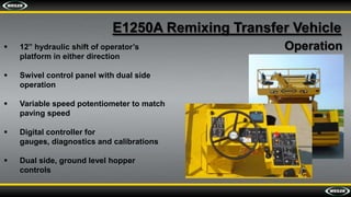 Weiler E1250A Remixing Transfer Vehicle | PPTX