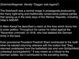 Weimar 1918 | PDF