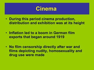 Weimar And Expressionism | PPT