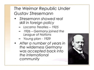 Weimar Germany. | PPT