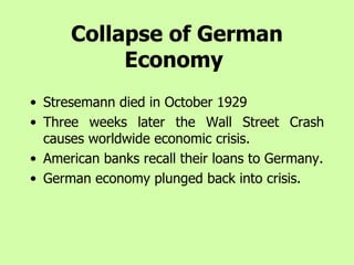 Weimar republic | PPT