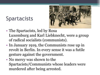 Weimar republic ivan | PPT