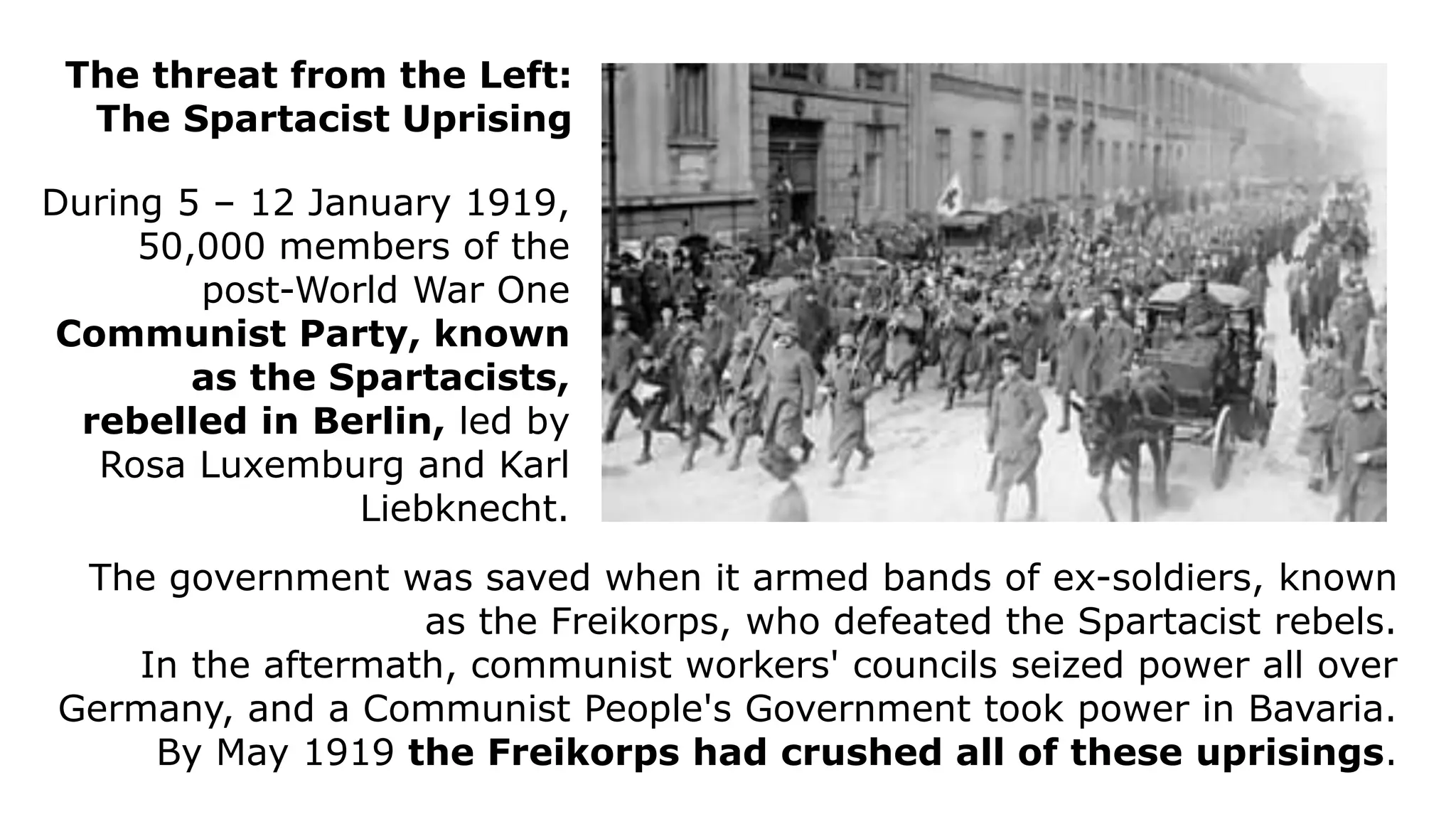 TREATY OF VERSAILLES - WEIMAR'S REPUBLIC PROBLEMS | PPT