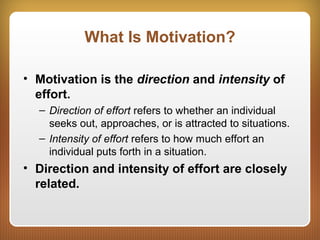 FW279 Motivation | PPT