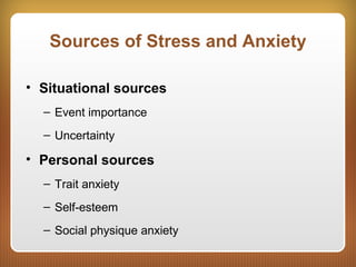 FW279 Arousal, Stress, and Anxiety | PPT