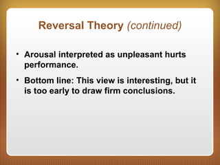 FW279 Arousal, Stress, and Anxiety | PPT