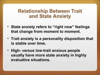 FW279 Arousal, Stress, and Anxiety | PPT