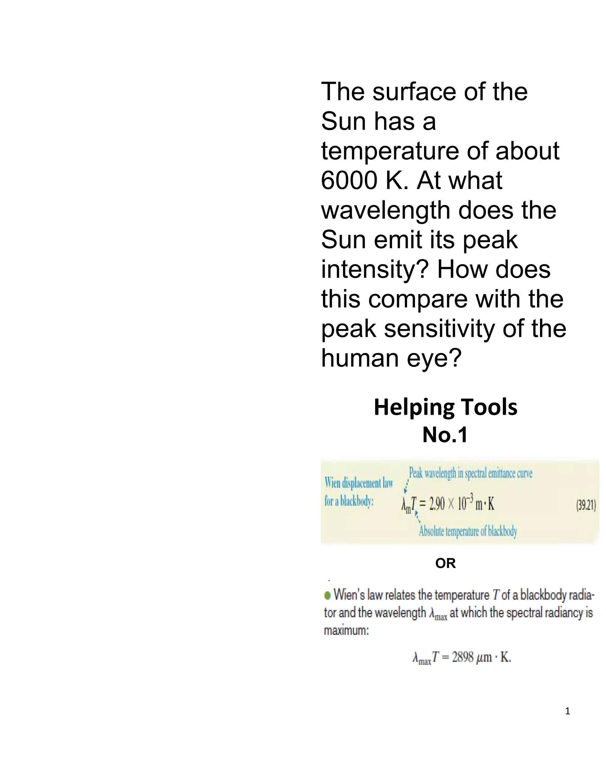 Wein Displacement Law.pdf