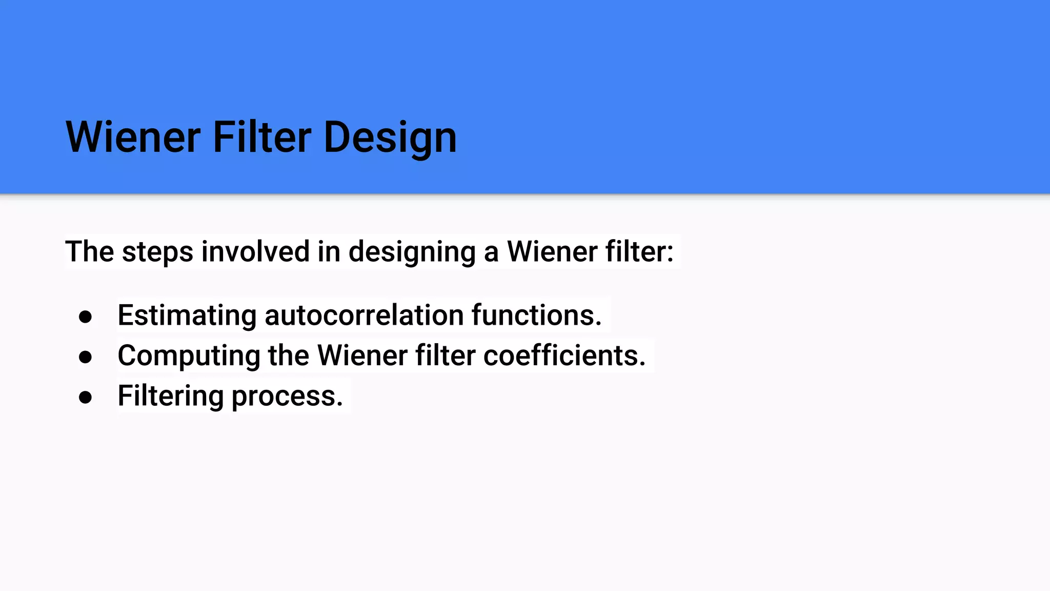 Weiner filtering.pptx