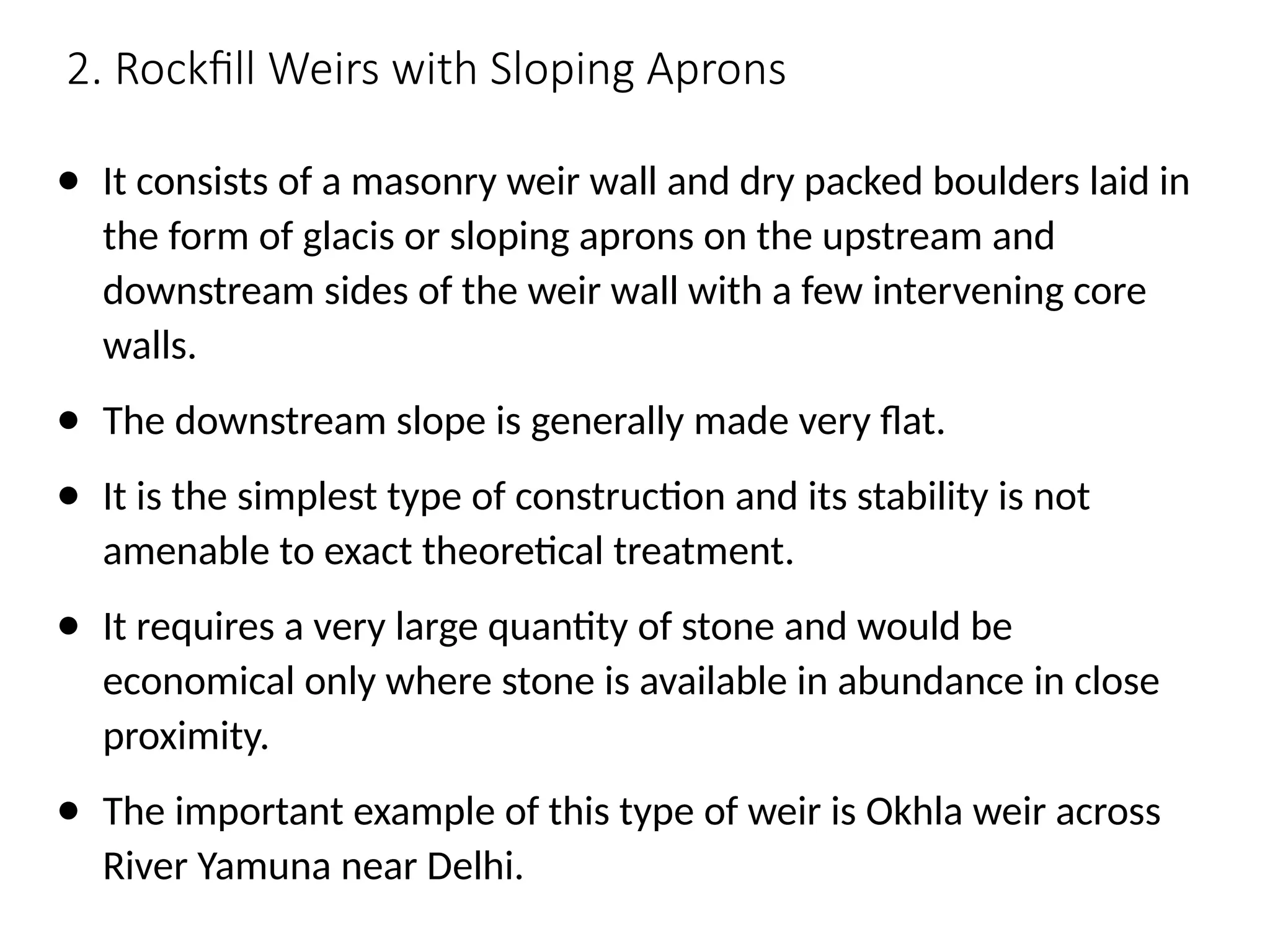 Weir and barrage- Causes of failure of weirs on permeable soils.pptx