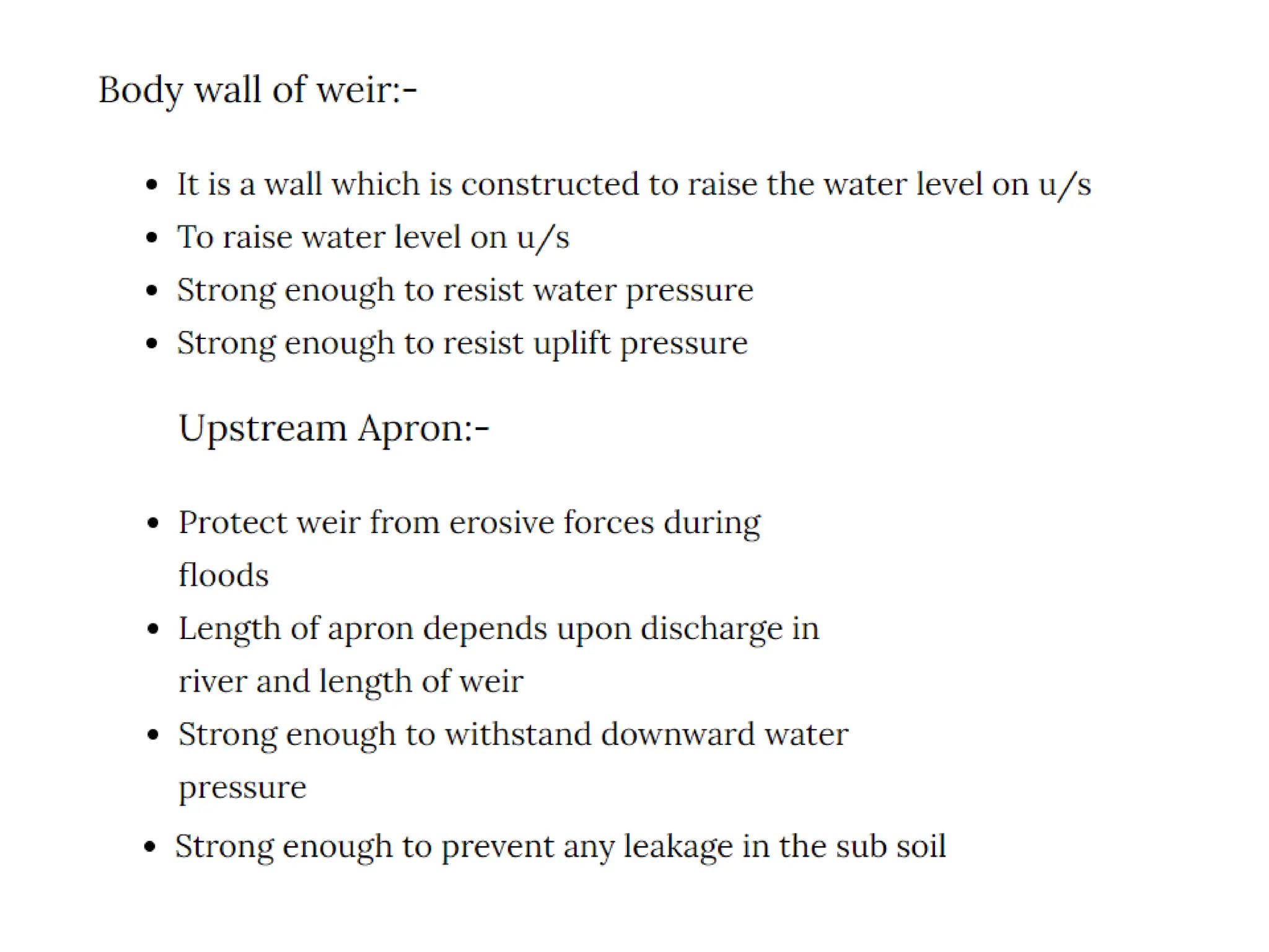 Weir and barrage- Causes of failure of weirs on permeable soils.pptx