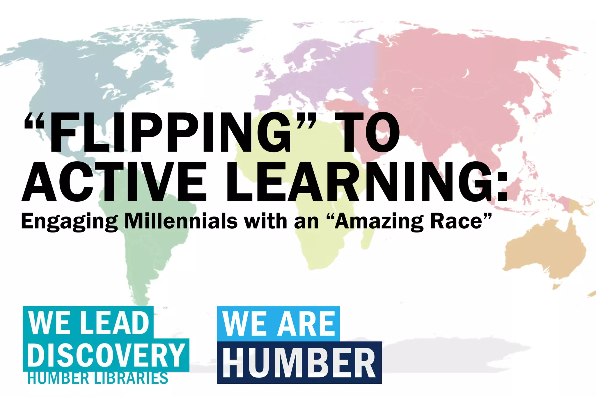 Flipping to Active Learning: Engaging Millennials with an 'Amazing Race ...