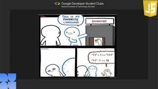 Weird Javascript Weekends first session presentaion | PPTX