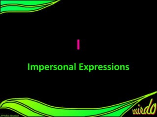 Weirdo verbs | PPTX