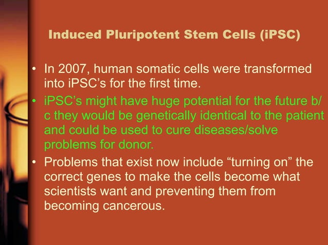 HS Biology - Biotechnology (gen. engineering, cloning, stem cells) | PPT
