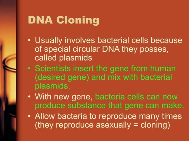 HS Biology - Biotechnology (gen. engineering, cloning, stem cells ...