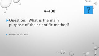 Weird science jeopardy | PPT