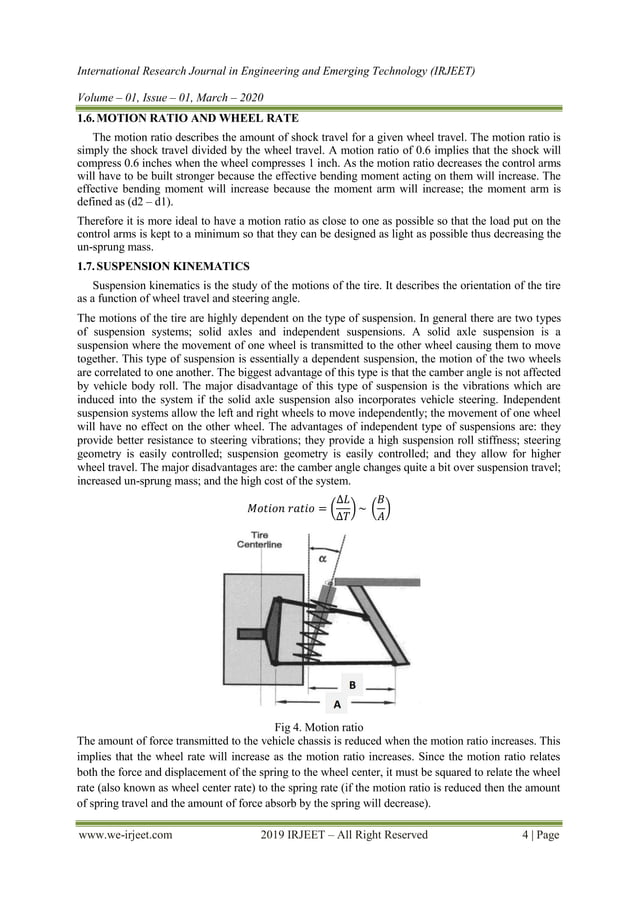 Selection P arameter of AVT suspension system | PDF