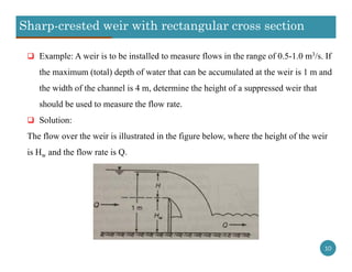 Weirs and flumes with broad | PDF