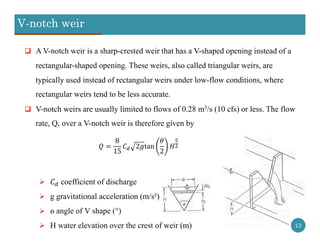 Weirs and flumes with broad | PDF