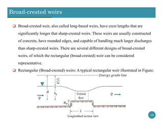 Weirs and flumes with broad | PDF