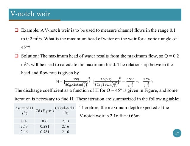 Weirs and flumes with broad