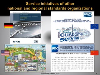 Service Science Research and Service Standards Development | PPTX