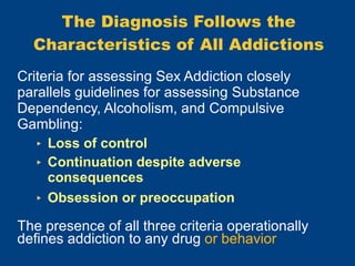 Weiss sex addiction | PPT