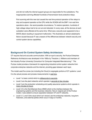Who is responsible for and how in OT Security | PDF
