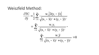 Penentuan Lokasi Weiszfeld Method (Metode Weiszfeld) | PPT
