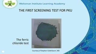 Pediatric Genetics - Newborn Screening Part 1 | PPTX
