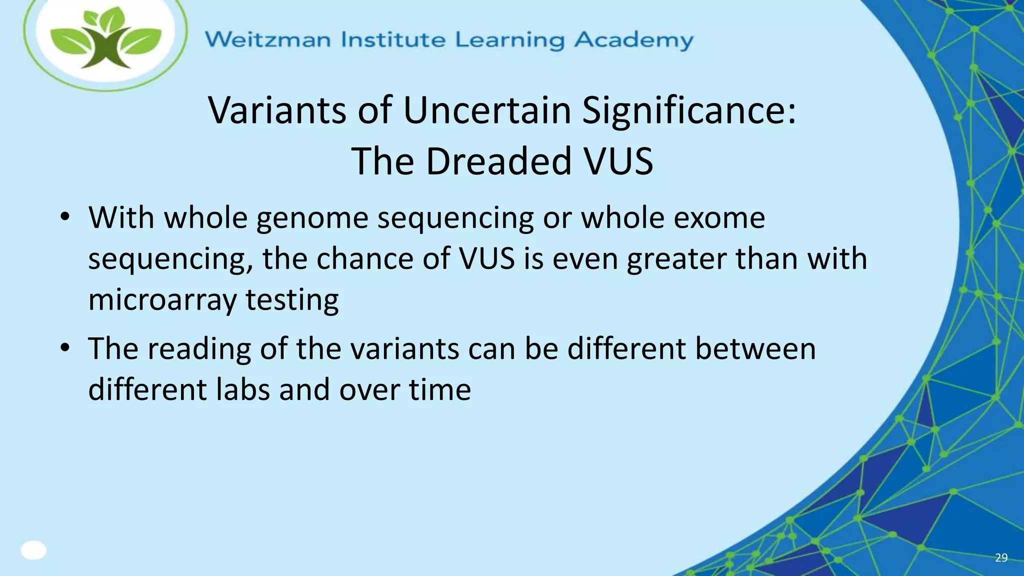 Pediatric Genetics & Genomics | PPTX | Endocrine and Metabolic Diseases ...