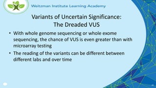 Pediatric Genetics & Genomics | PPTX