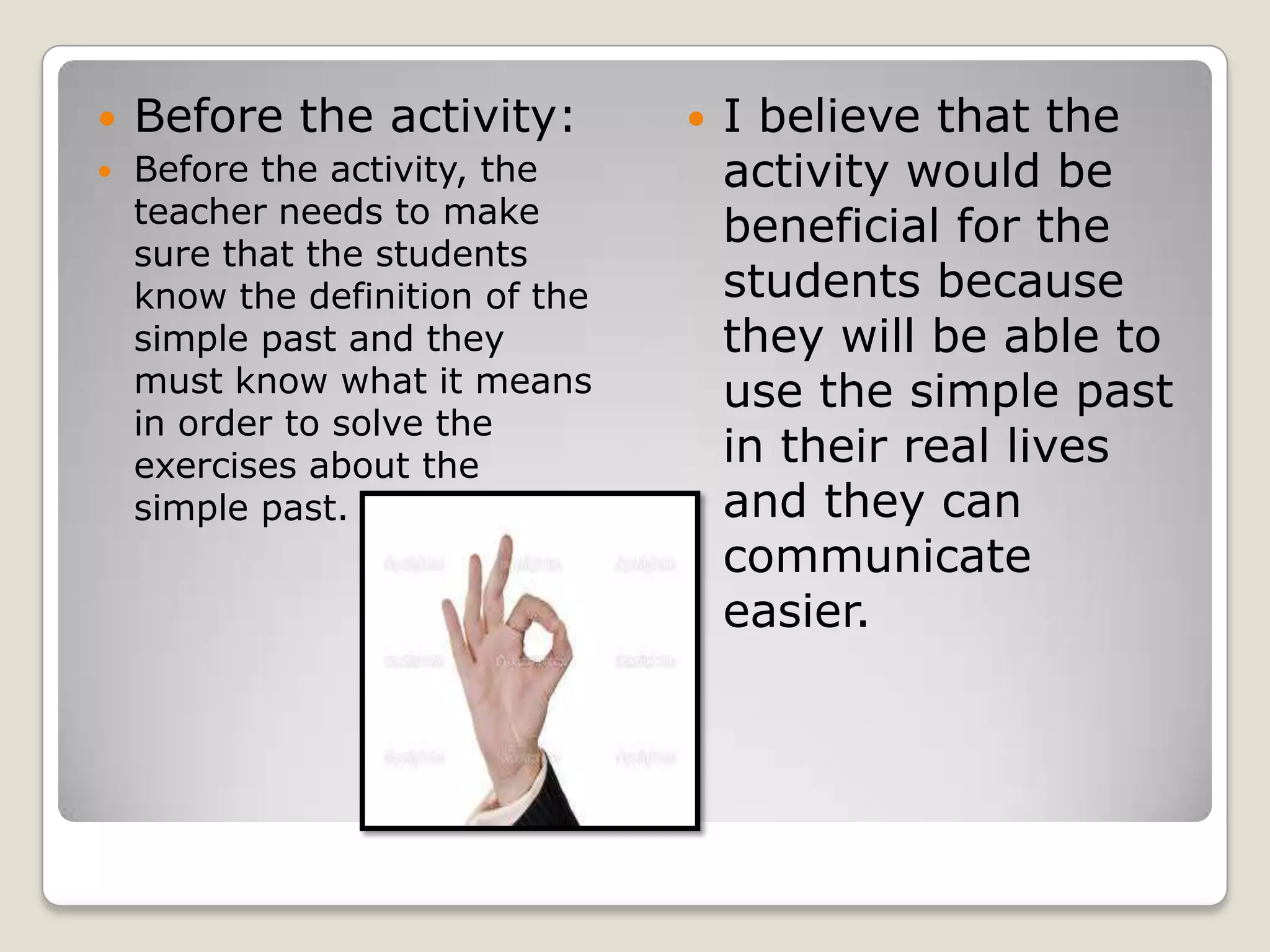 simple past quiz | PPTX